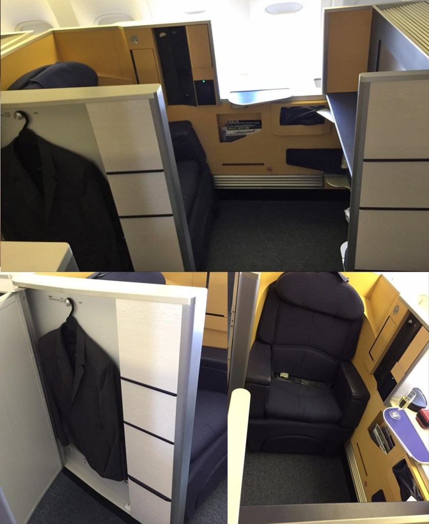 ANA (All Nippon Airways) First Class – Chai Bear World