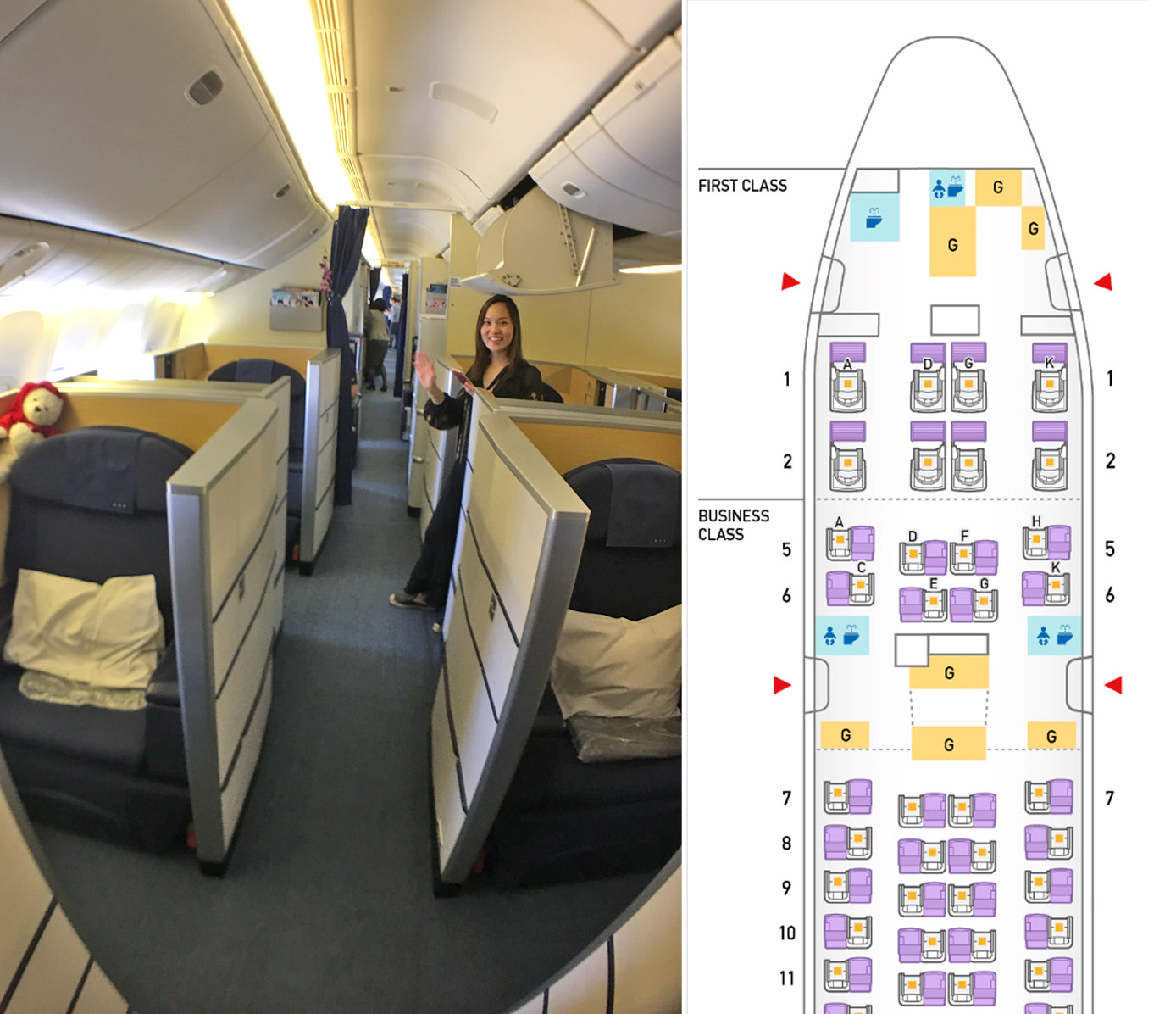 ANA First Class – Chloe’s 1st Flight! – Chai Bear World