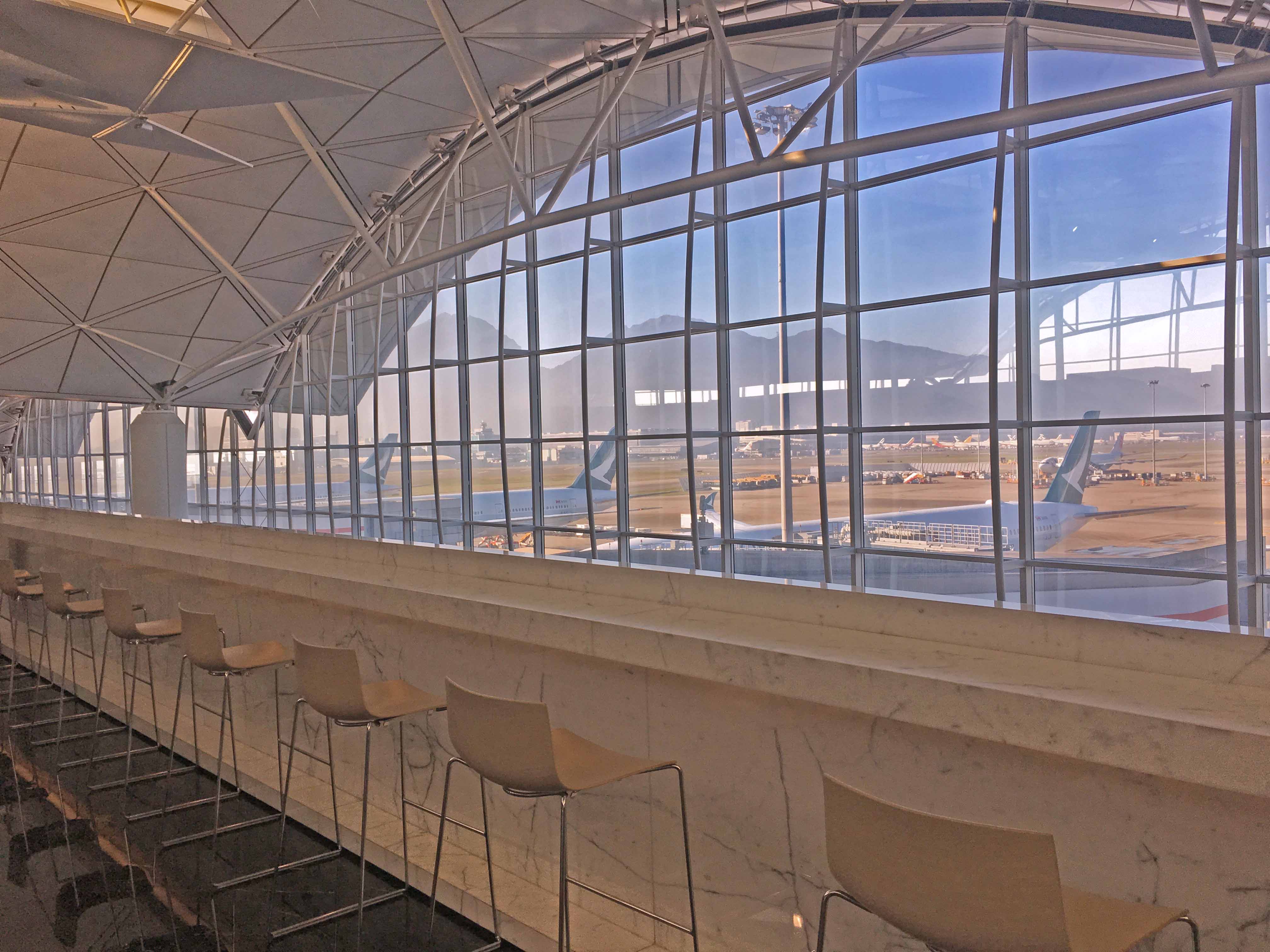 The Wing Private Cabana at CX First Class Lounge – Chai Bear World