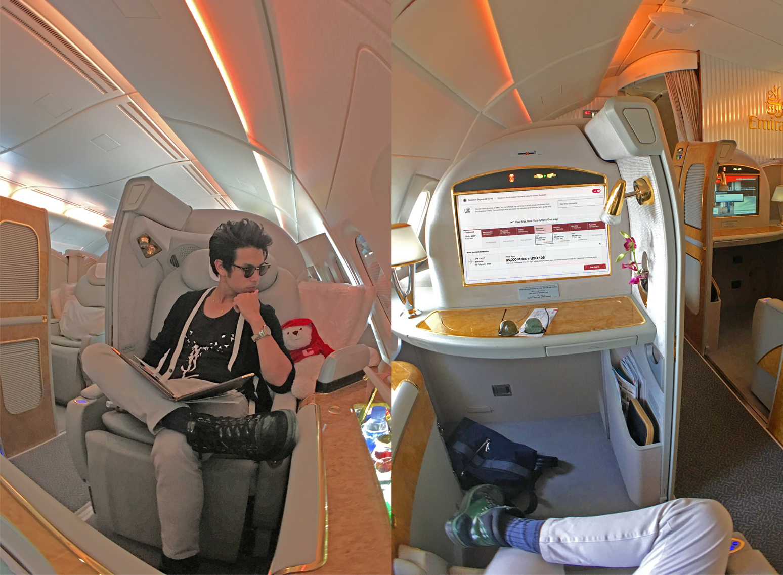 Select 2023 Emirates First Class redemptions at pre-devaluation rates ...